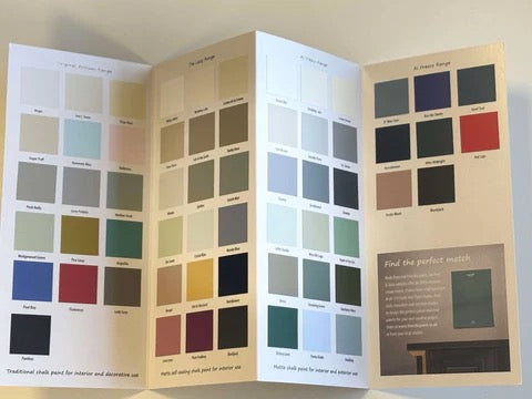 Frenchic Creative Collection Colour Chart – Sweet Williams